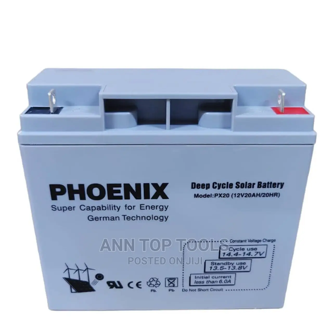Phoenix 12v20ah Deep Cycle Solar Battery Tronik Gadgets Store Phoenix 12v20ah Deep Cycle Solar Battery Tronik Gadgets Store