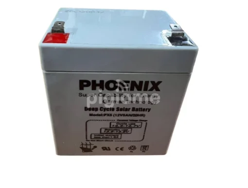 Phoenix SUPER SOLAR BATTERY 12V5AH | Tronik Gadgets Store
