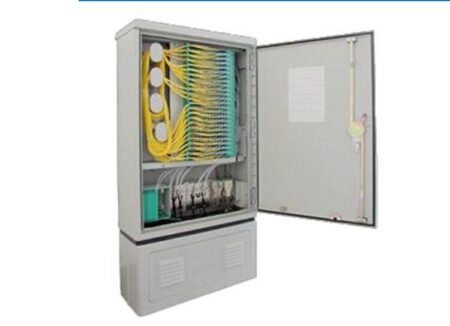 Data Fiber Cabinet wall mounted connectorized 288 cores | Tronik ...